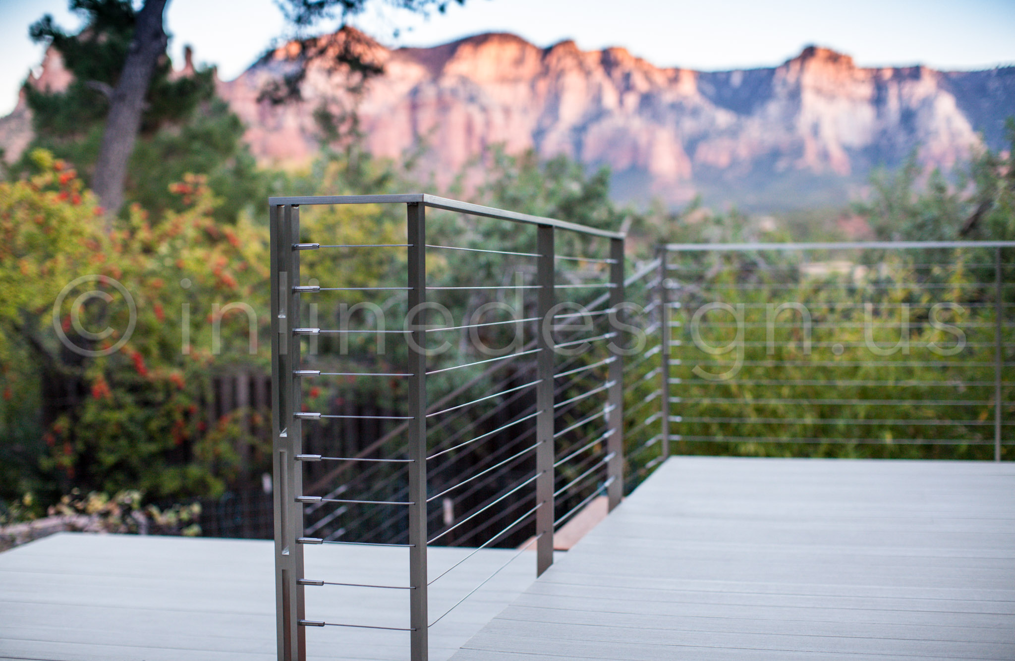 Arcadia Bar Cable Railing was Ingrid’s AZ Dream – Inline Design